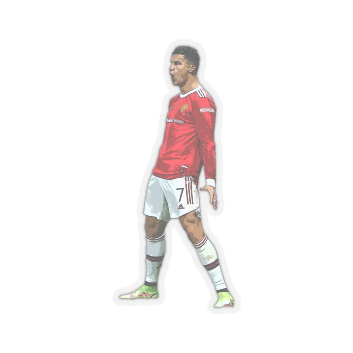 Cristiano Ronaldo Siu Celebration Sticker - Autonomously Driving