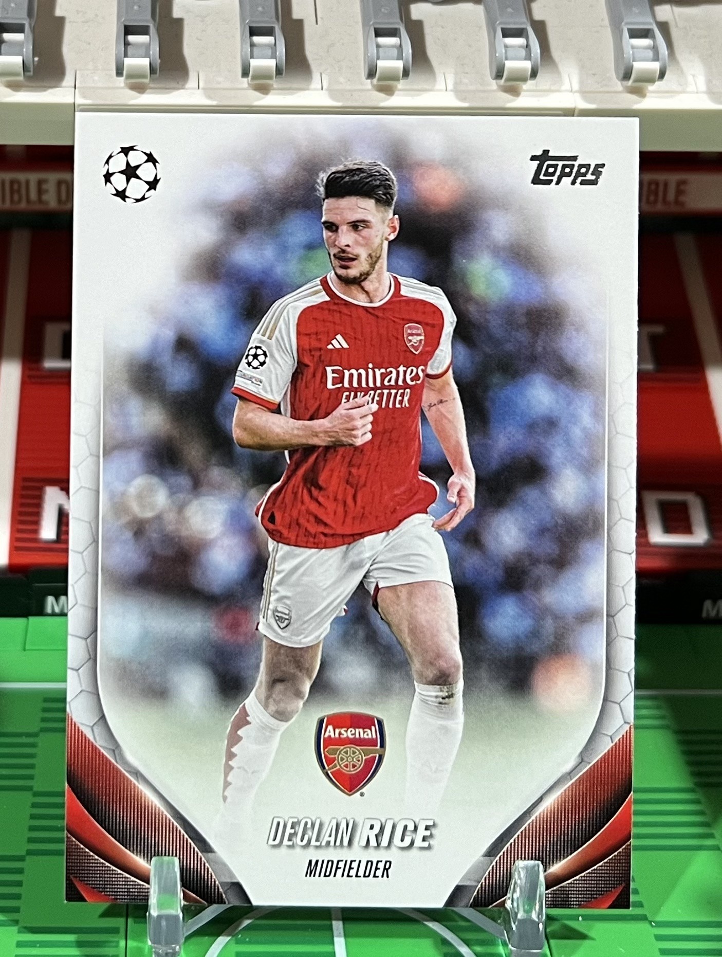 Arsenal FC 2024 Topps UEFA Club Competitions Cards - Autonomously Driving