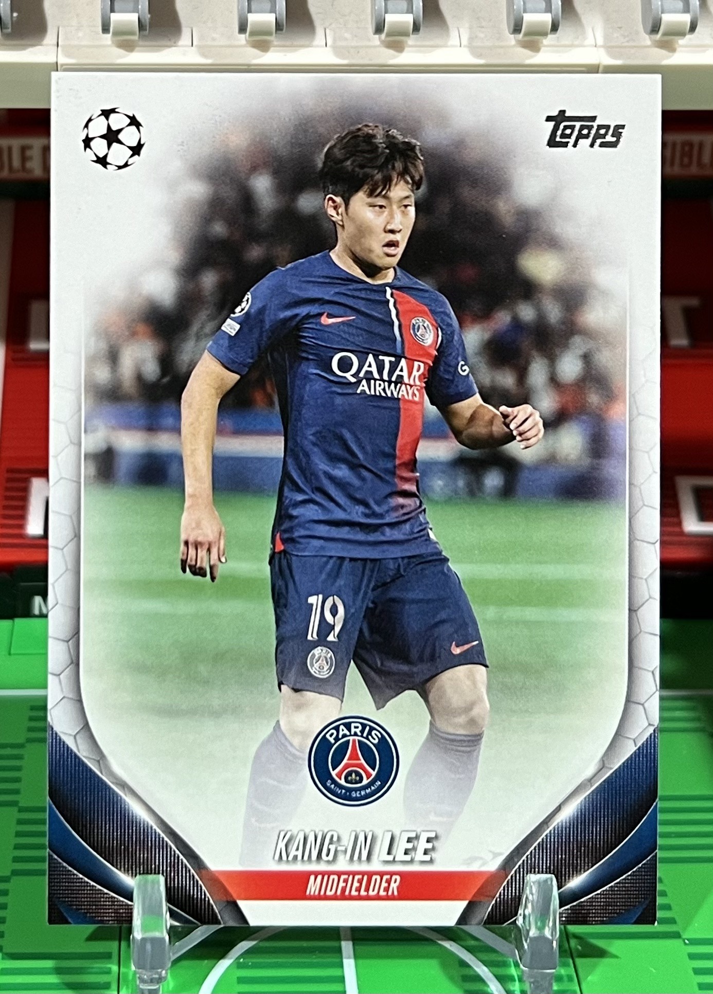 Paris Saint Germain 2024 Topps UEFA Club Competitions Cards ...