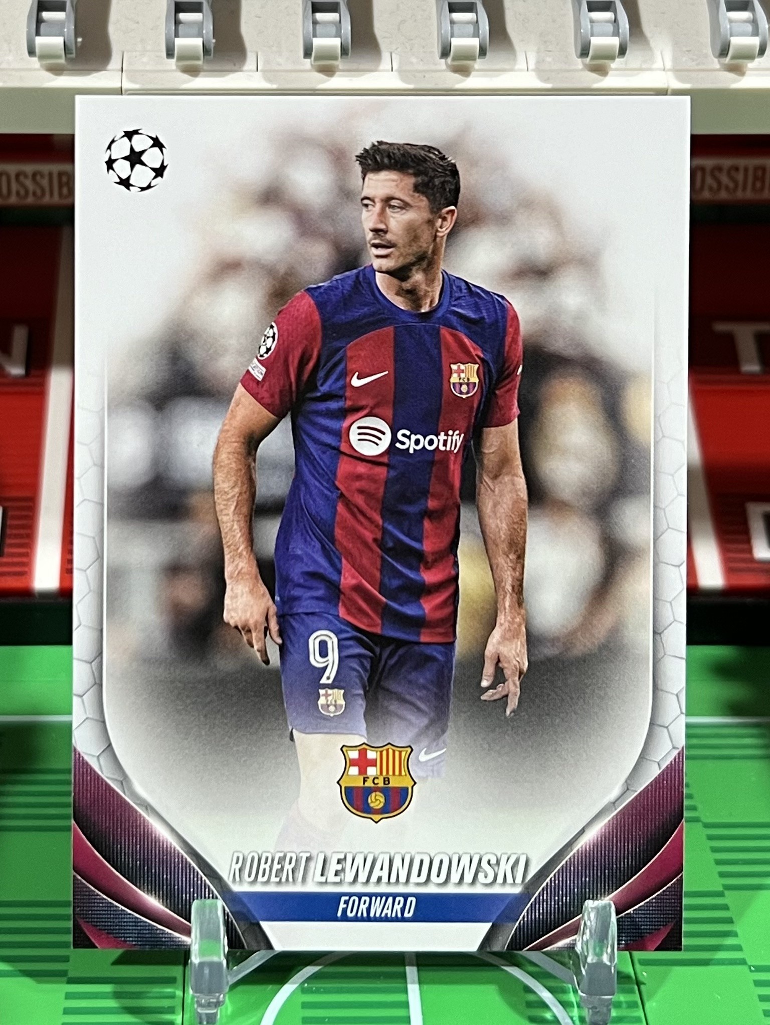 Barcelona FC 2024 Topps UEFA Club Competitions Cards - Autonomously Driving