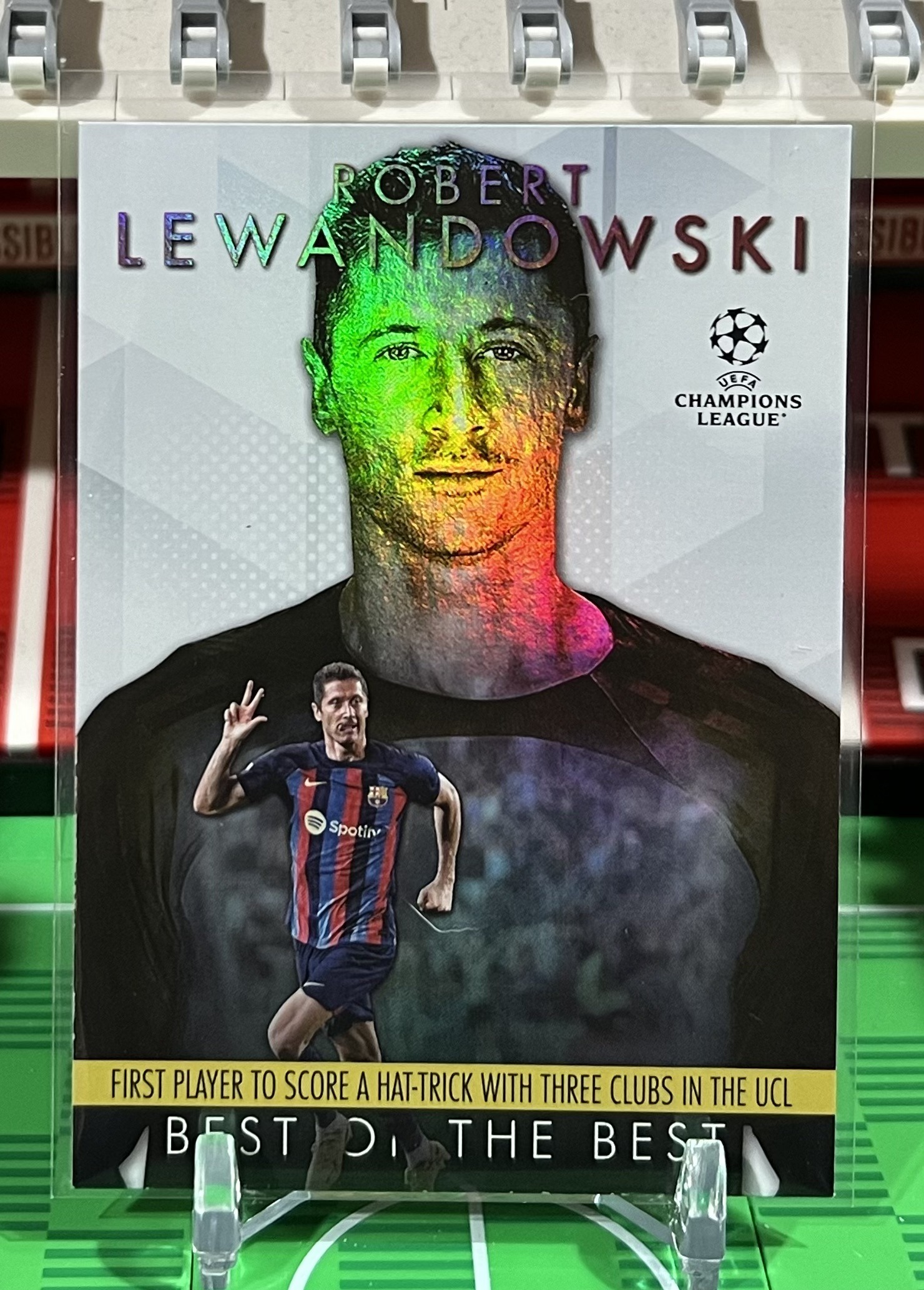 Barcelona FC 2024 Topps UEFA Club Competitions Cards - Autonomously Driving