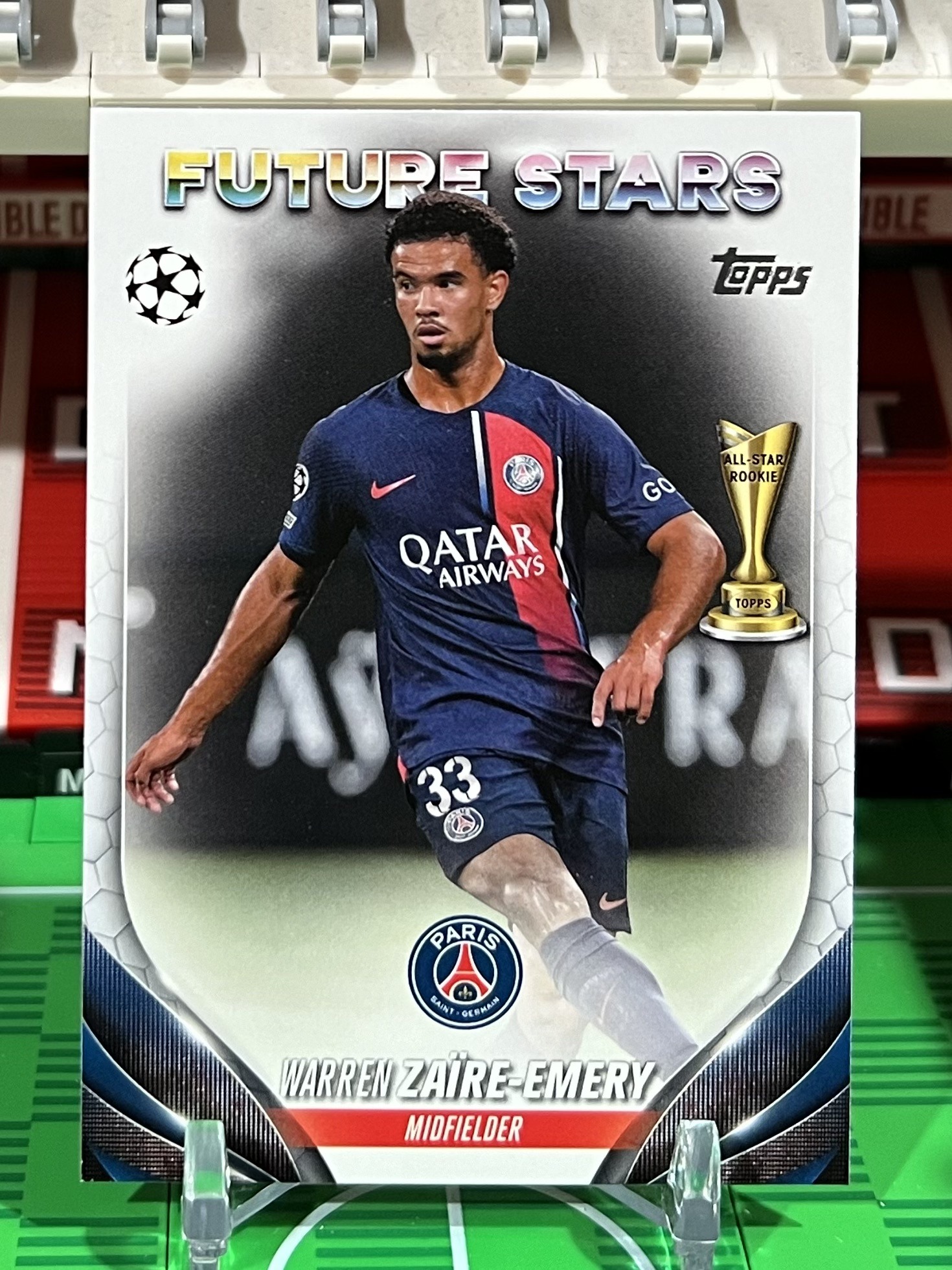 Paris Saint Germain 2024 Topps UEFA Club Competitions Cards ...