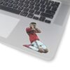 Bruno Fernandes Slide Celebration Sticker - Autonomously Driving