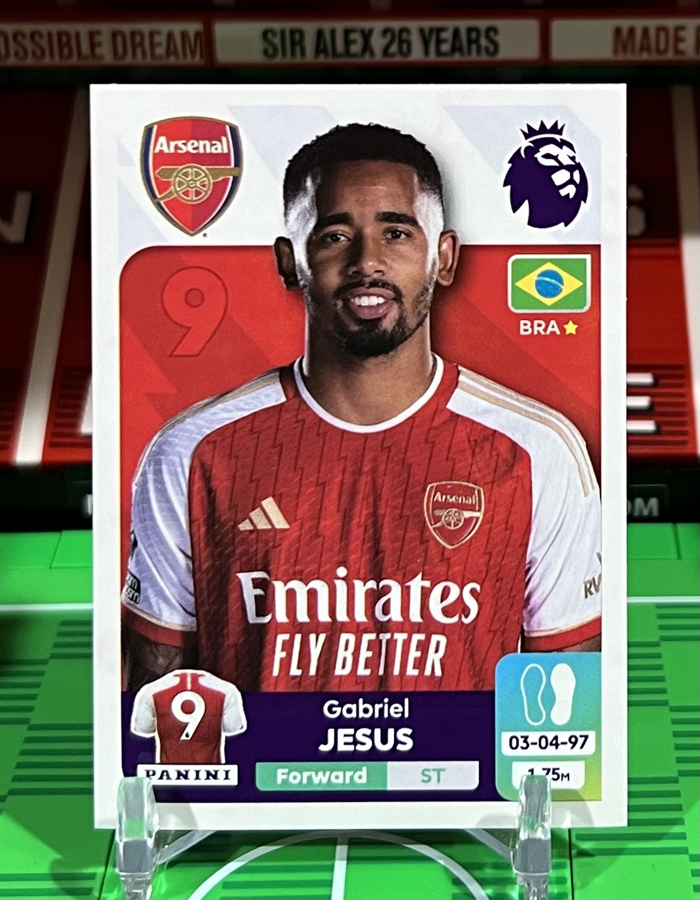 Arsenal FC 2024 Panini Stickers - Autonomously Driving