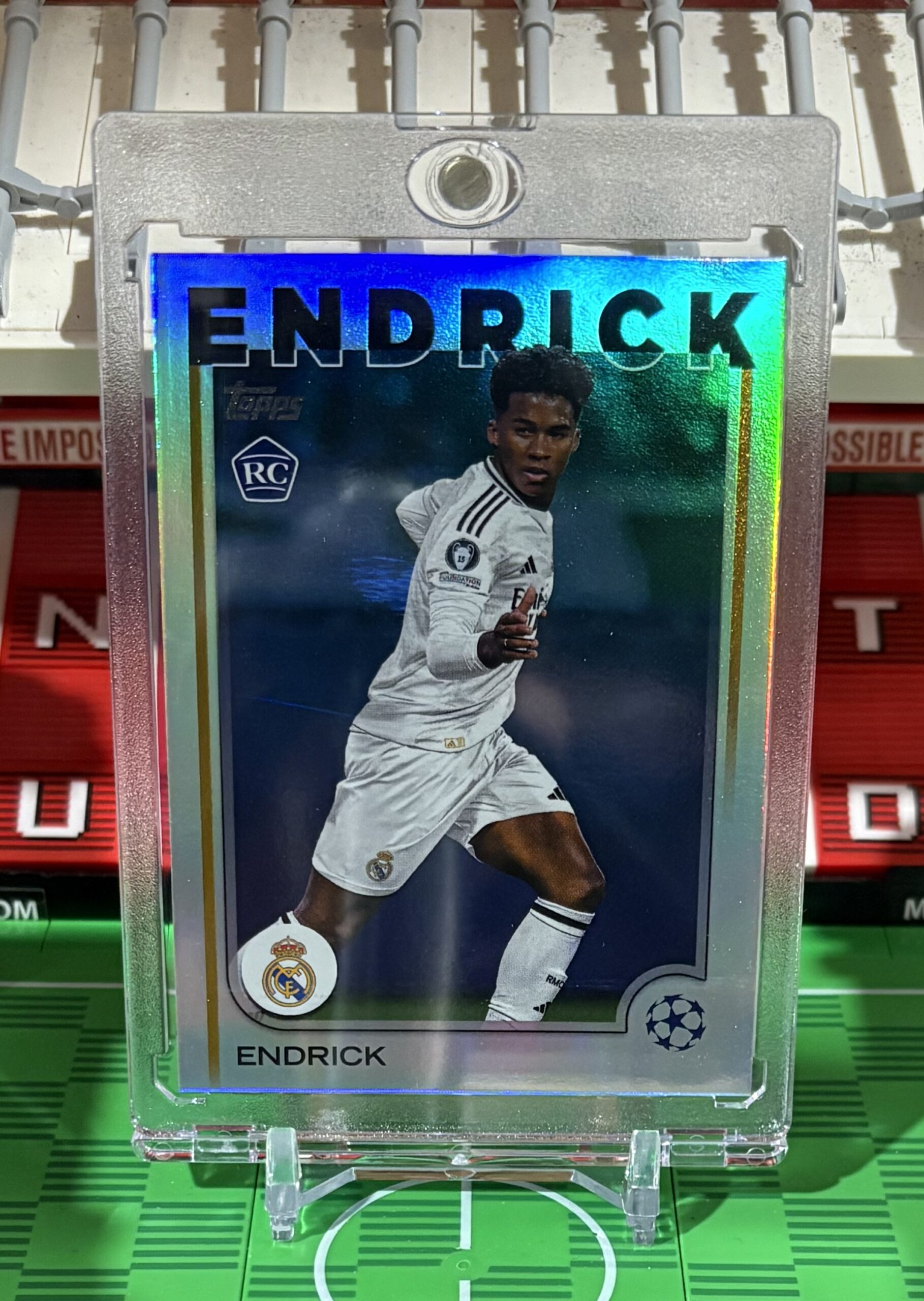 2024 Topps UEFA Endrick Epicenter Rookie Card - Autonomously Driving