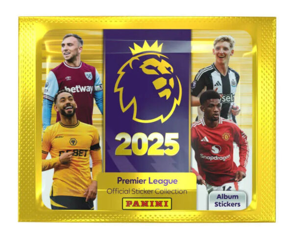 2025 English Premier League Panini Stickers Checklist - Autonomously ...